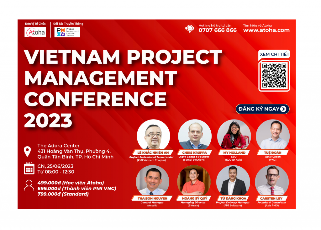 VIETNAM PROJECT MANAGEMENT CONFERENCE 2023 – PMI Vietnam Chapter